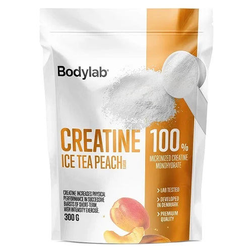 Bodylab Pure Creatine Monohydrate Ice Tea Peach, 300g – Atletbutiken